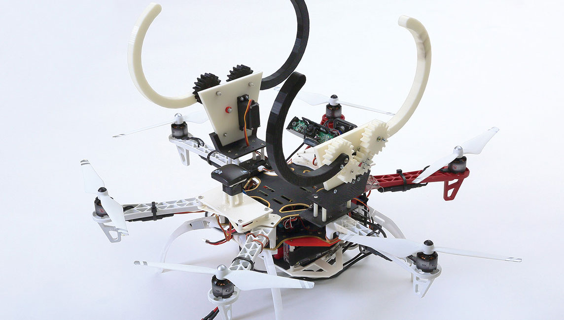 Mechanical Eyes providing Innovation for Flying Robots ｜Ritsumeikan ...