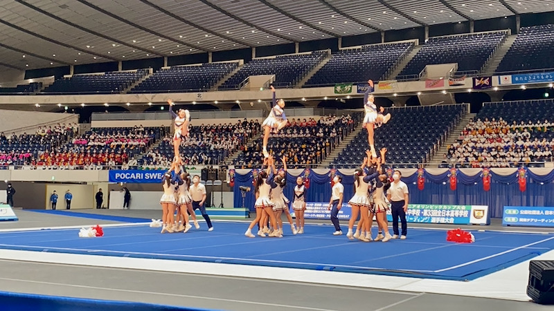 Cheerleading club participates in the final of the 33rd All Japan High ...