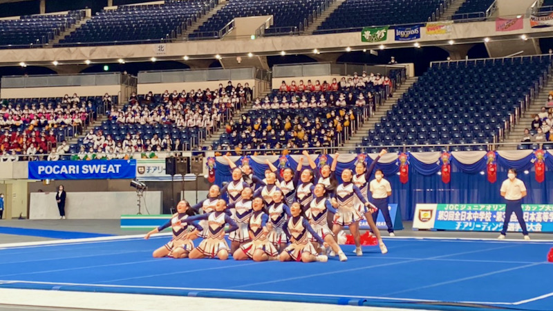Cheerleading club participates in the final of the 33rd All Japan High ...