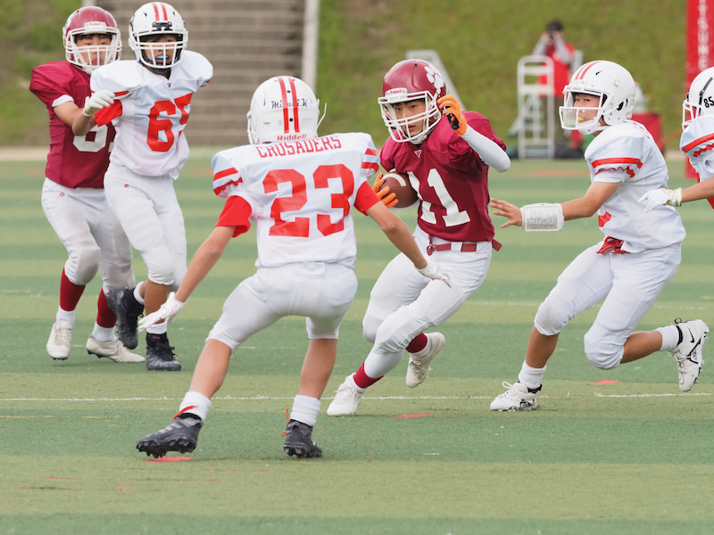 JH Football Team Wins First in Kansai Junior High School Championship ...