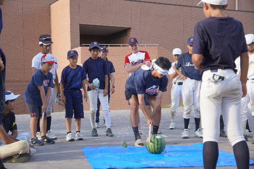[Junior High Baseball Club] Exchange with High Heat Baseball ROOKIES (U ...