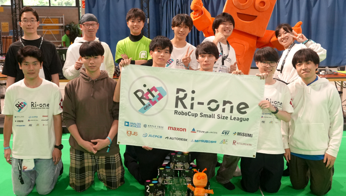 Ri-one wins at RoboCup 2024 ｜Ritsumeikan University